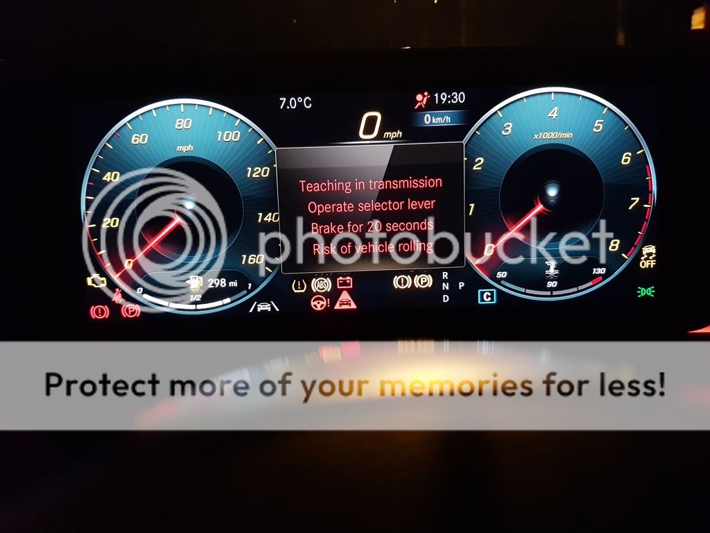 Teaching in Transmission Message | Mercedes A-Class Forum